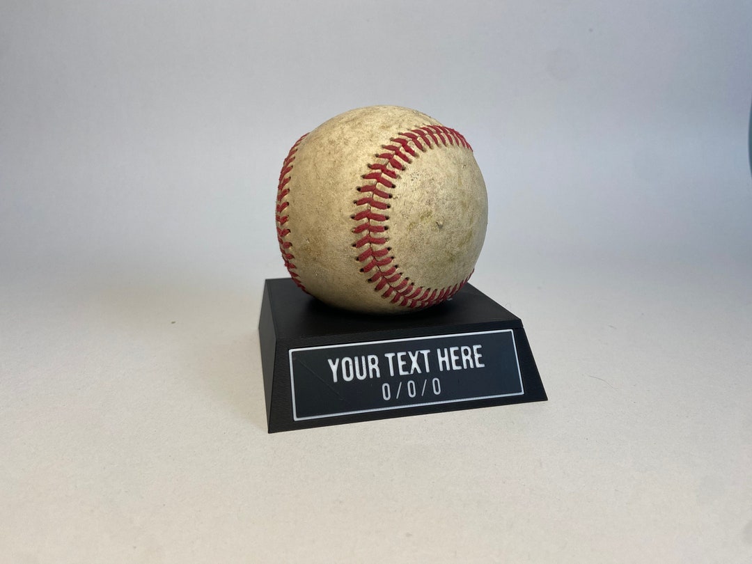 Custom Baseball Display Stand 3D Printed - Etsy