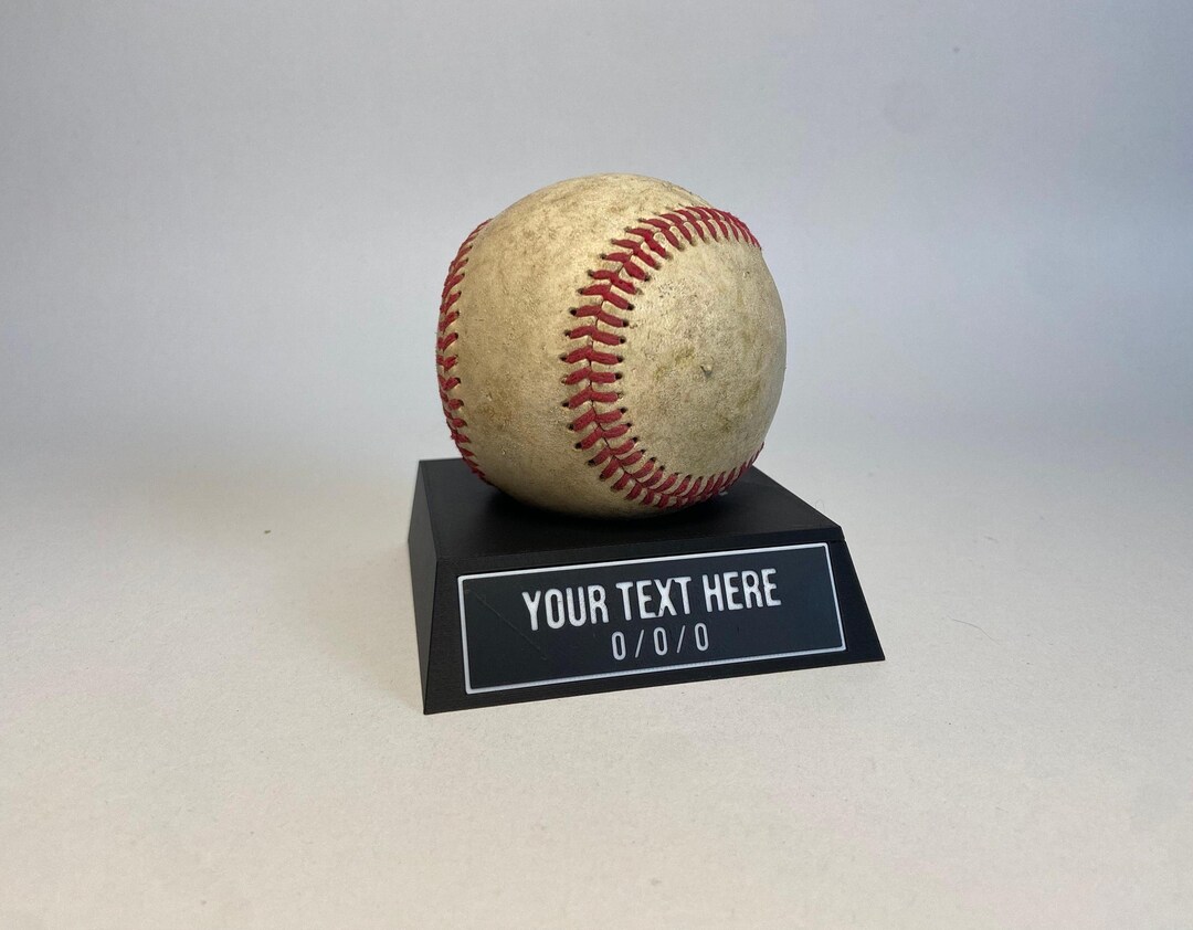 Custom Baseball Display Stand || 3D Printed - Etsy