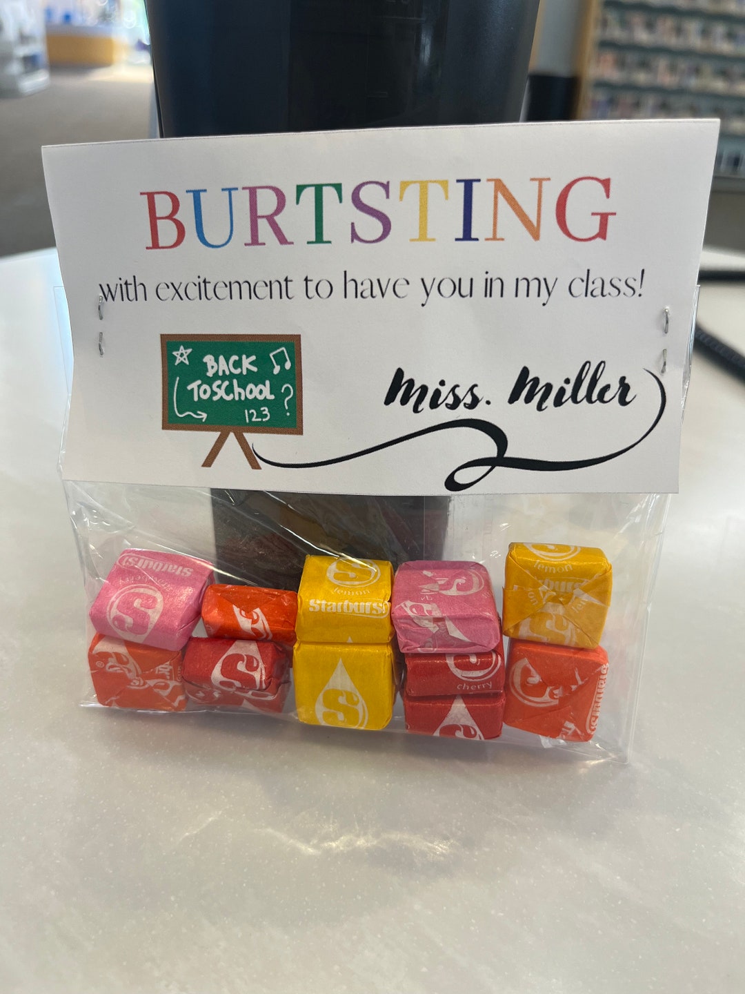 Back to School BURSTING With Excitement Goodie Bags - Etsy