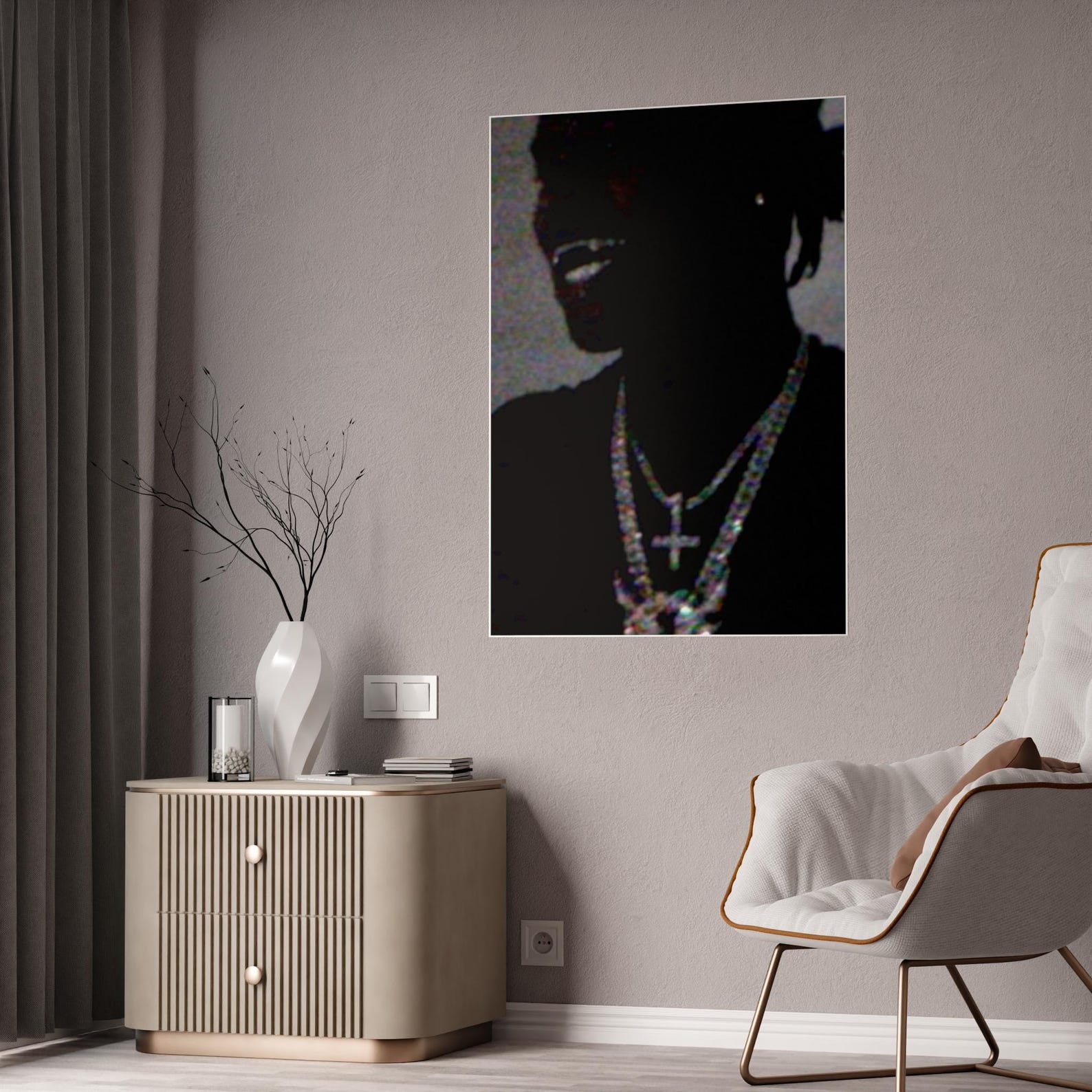 Ken Carson - A Great Chaos Album Cover Gloss Poster Wall Art - Etsy