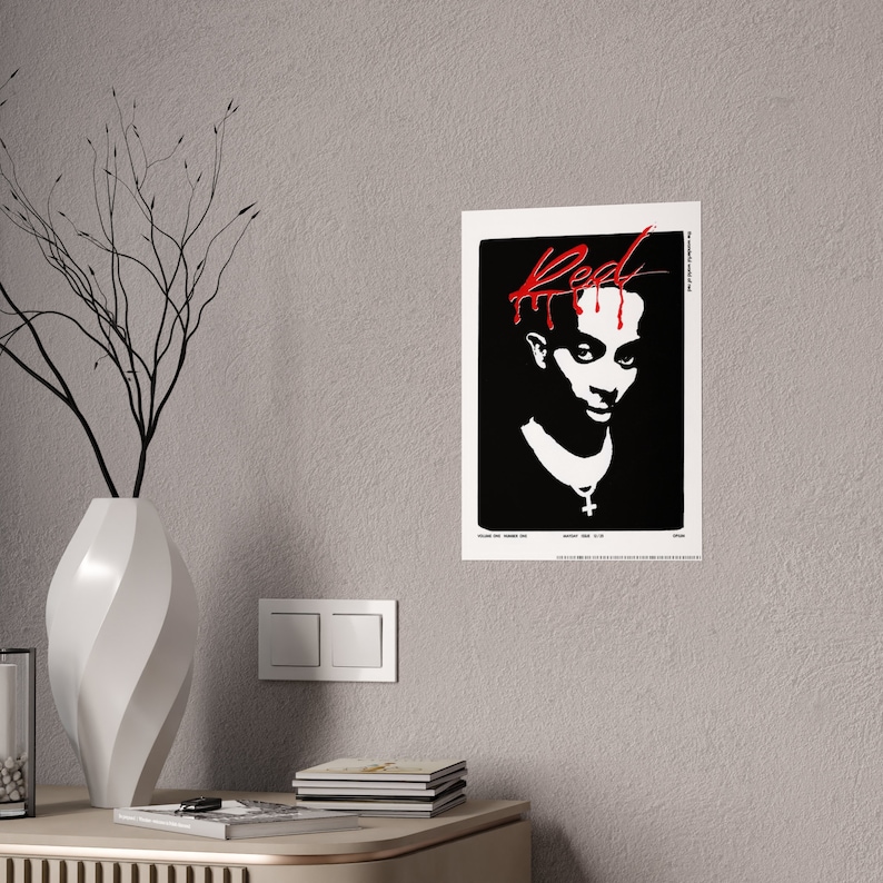 Playboi Carti - Whole Lotta Red Album Cover Gloss Poster Wall Art - Etsy