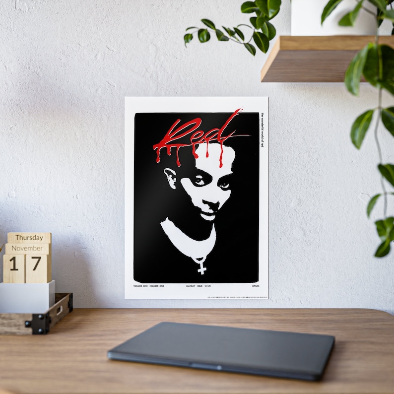 Playboi Carti - Whole Lotta Red Album Cover Gloss Poster Wall Art - Etsy
