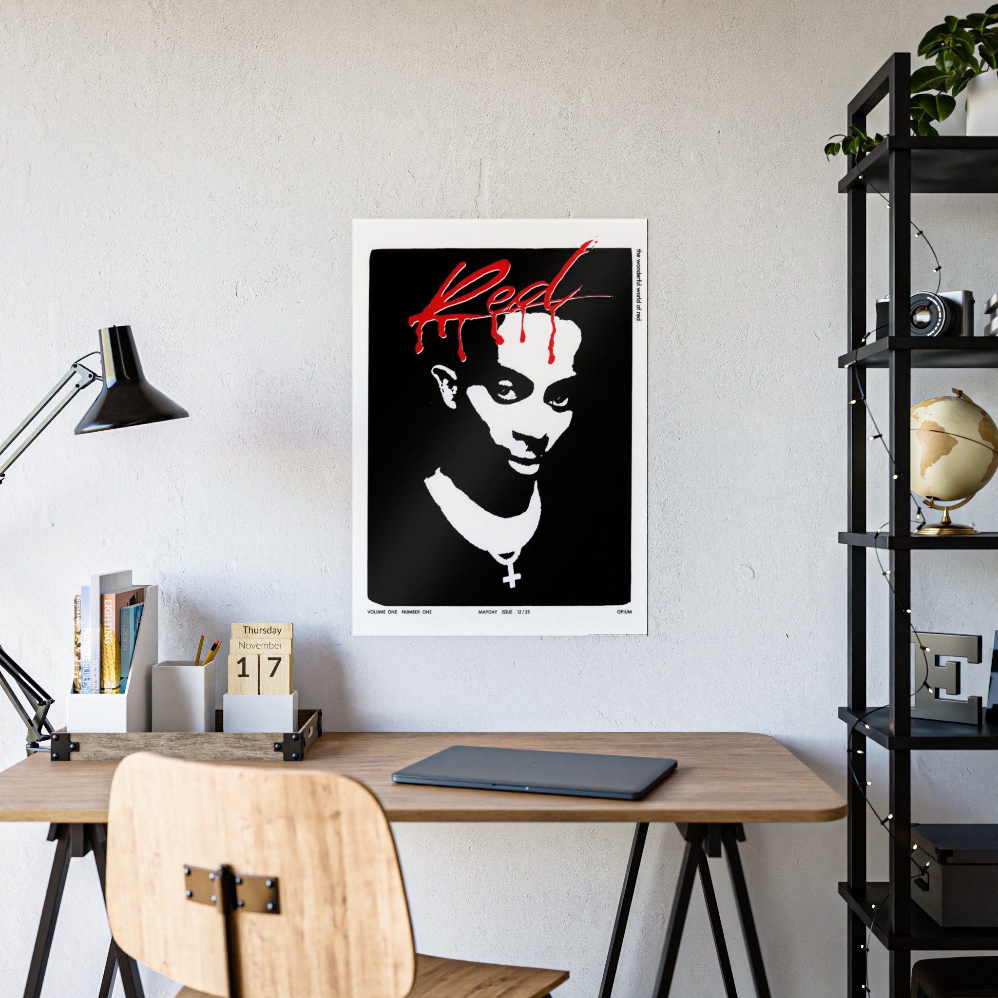 Playboi Carti - Whole Lotta Red Album Cover Gloss Poster Wall Art - Etsy