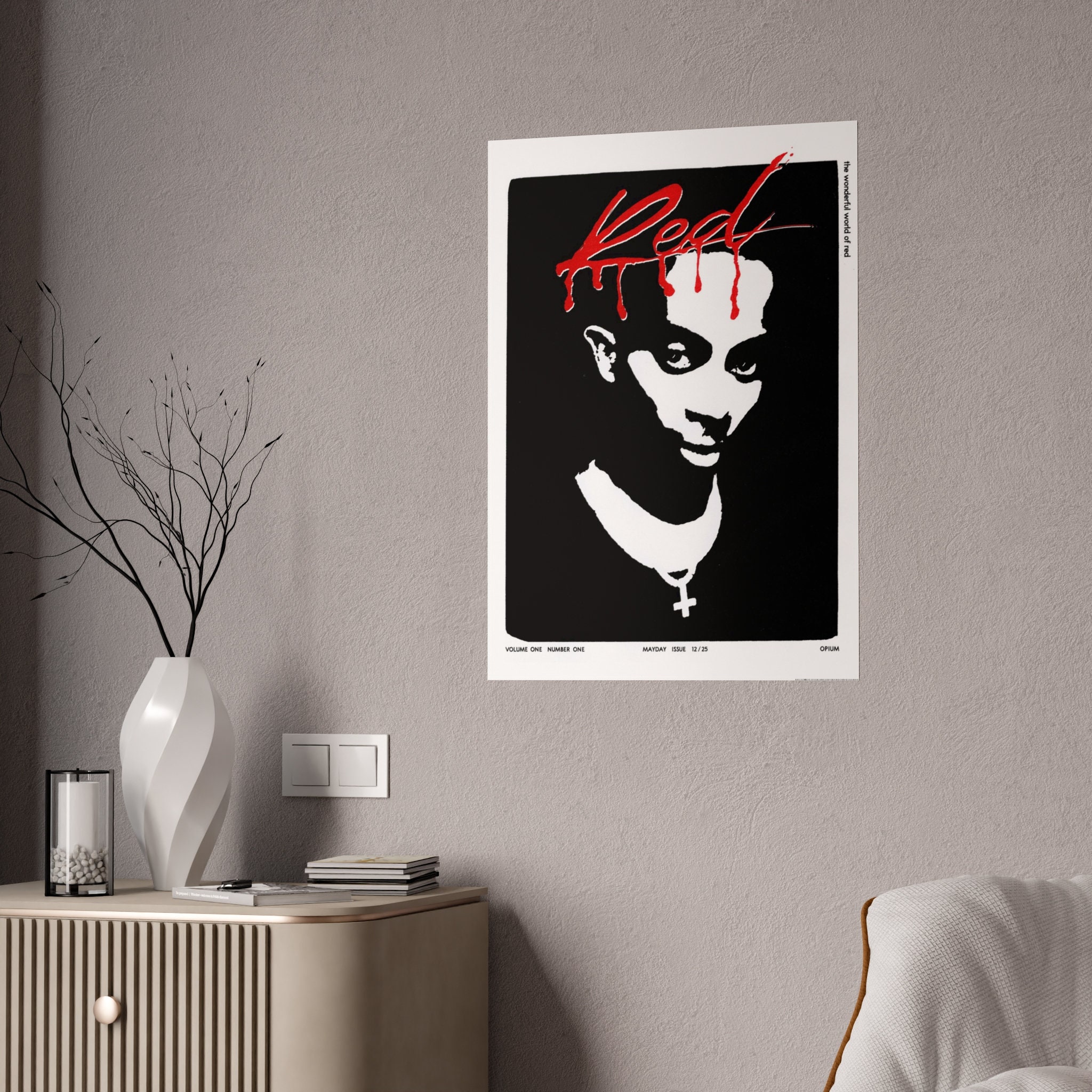 Playboi Carti Whole Lotta Red Album Cover Gloss Poster - Etsy