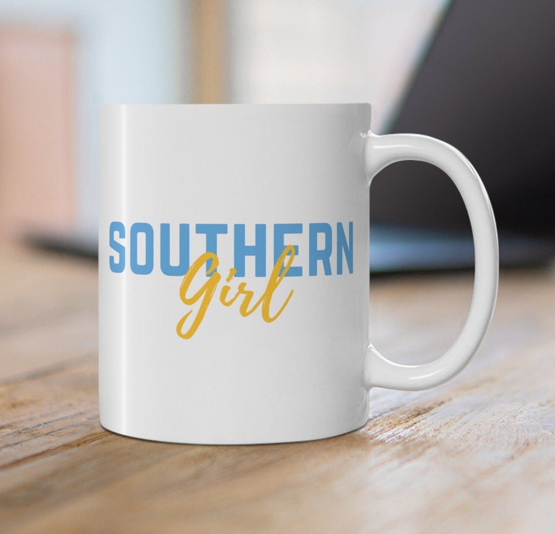 Southern Girl Coffee Mug, Southern Jaguars Mug, Southern University Mug ...