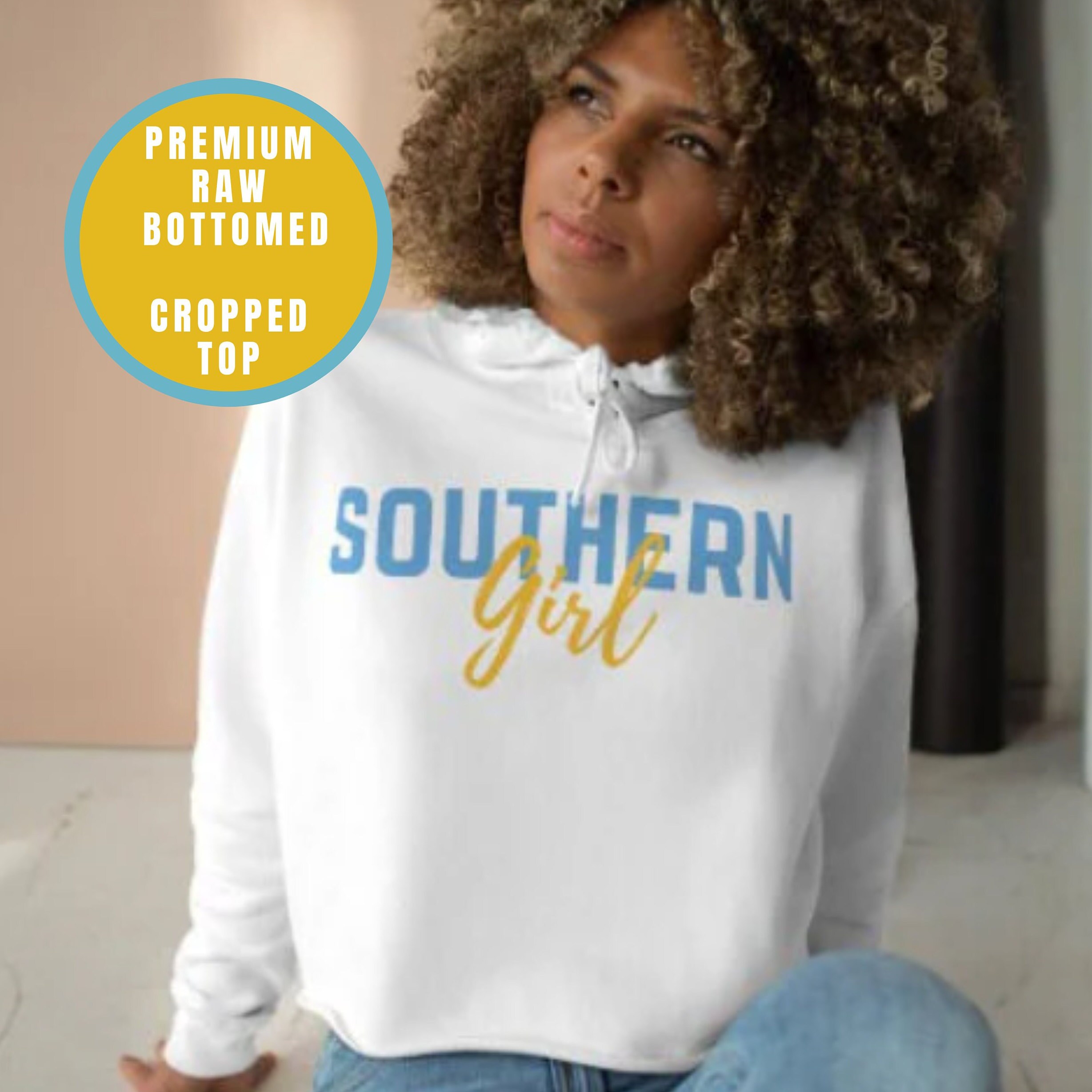 Southern Girl Crop Top Hoodie, Southern University Jaguars Shirt Womens ...