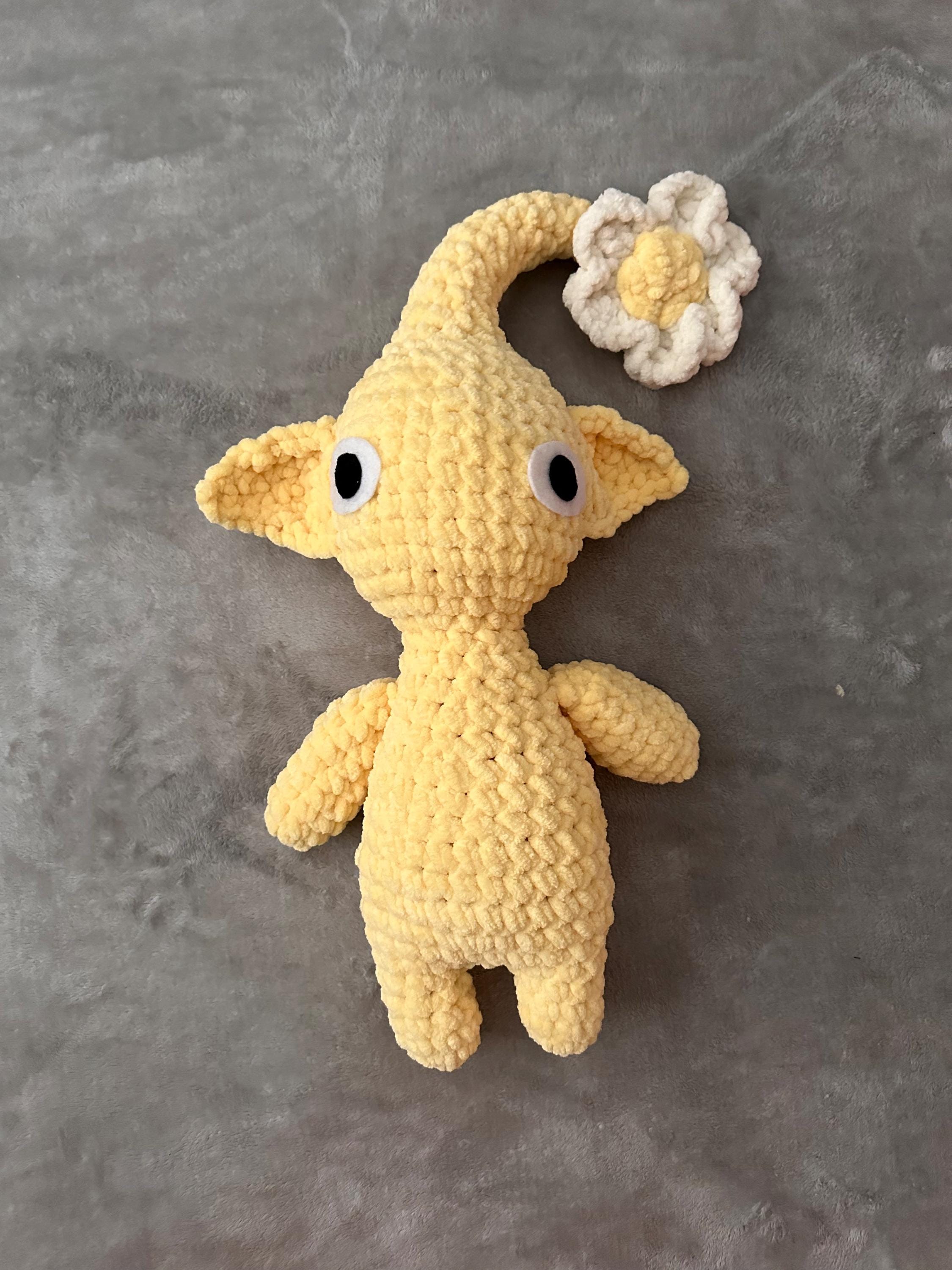 Yellow Pikmin Crochet Plush Pattern - Etsy