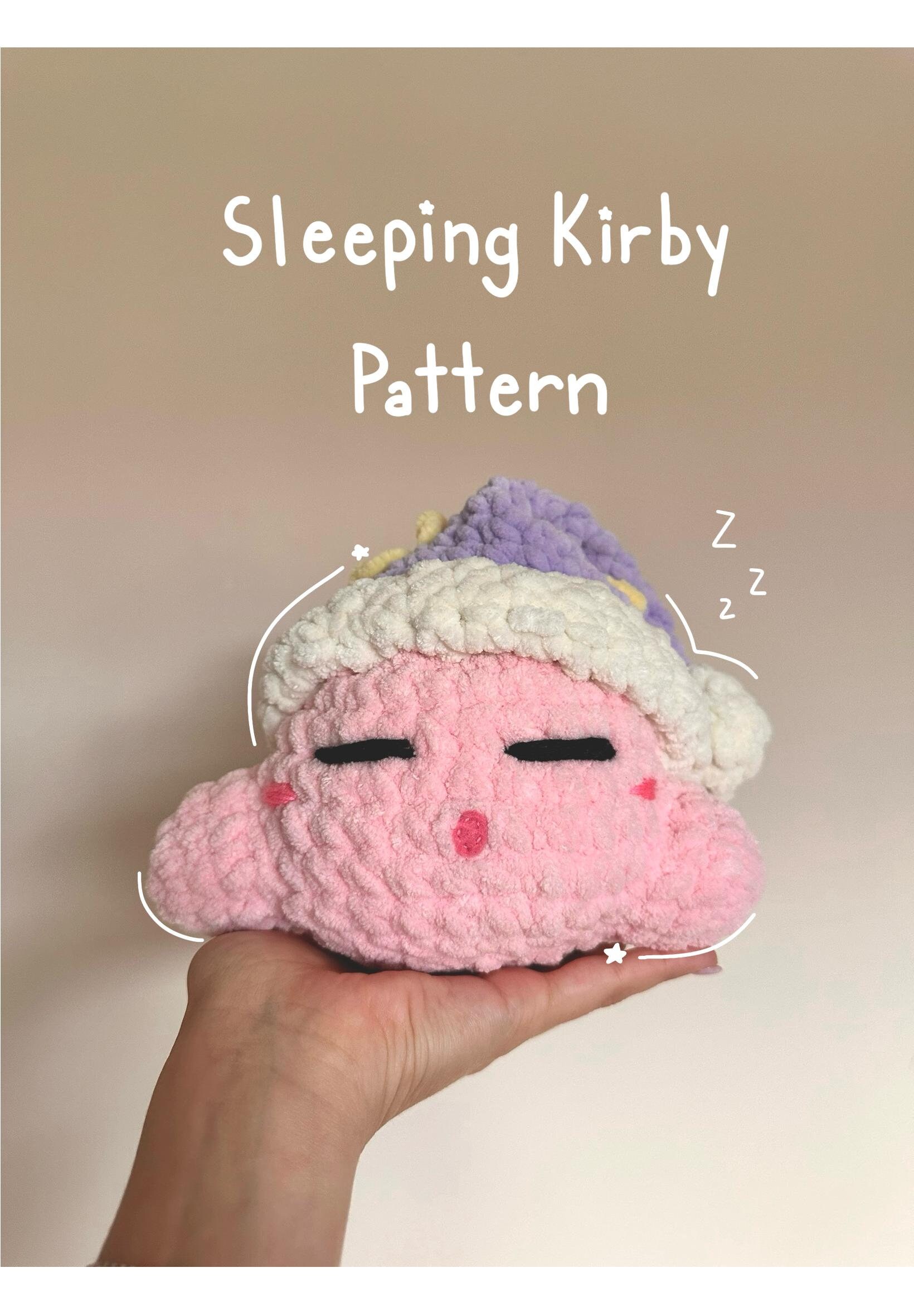 Crochet Sleeping Kirby Pattern - Etsy