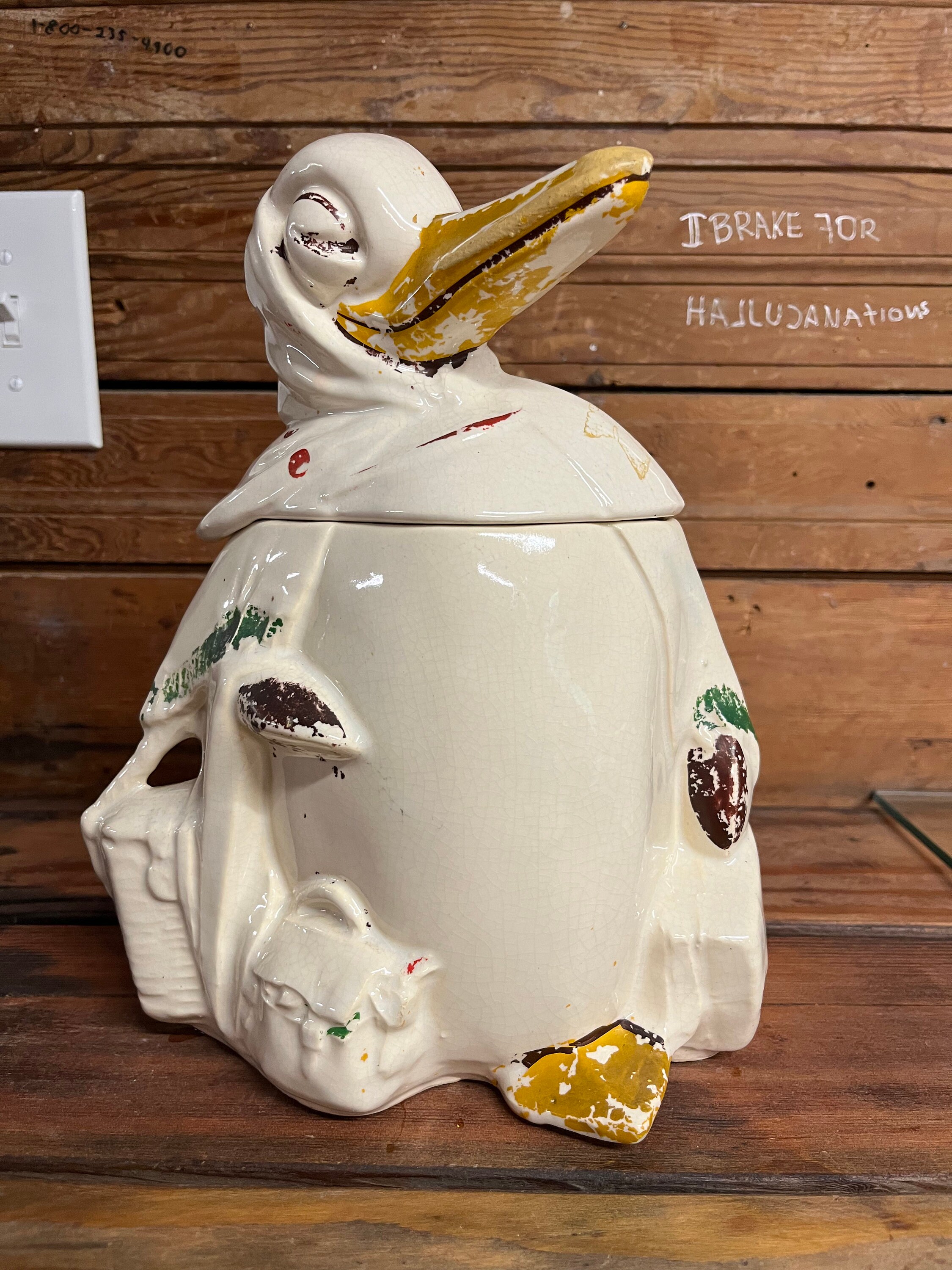 Vintage Mccoy Mother Goose Ceramic Cookie Jar, - Etsy