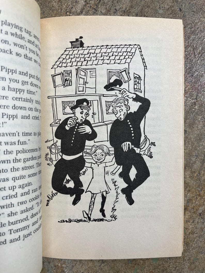 Pippi Longstocking by Astrid Lindgren 1988 Movie Tie-in!! - Etsy