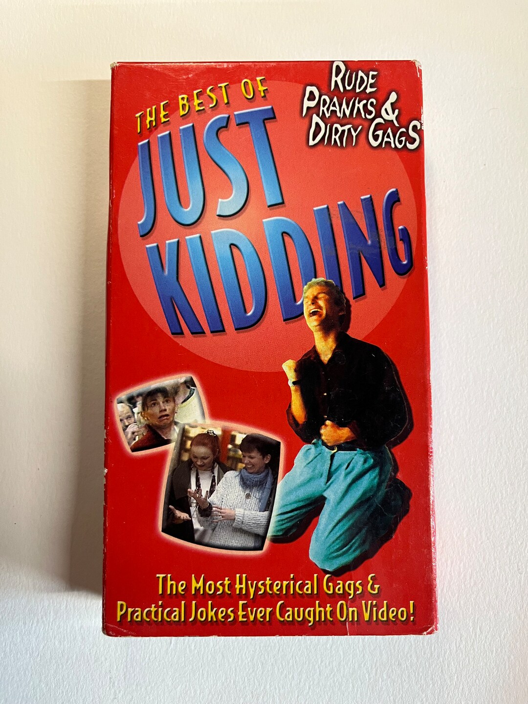 Just Kidding Classic 1990s Prank VHS Video Tape - Etsy