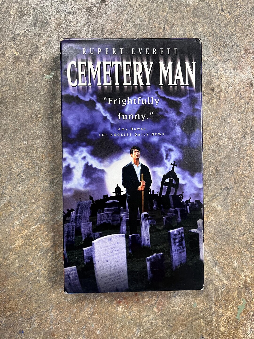 Cemetery Man VHS 1995 in Pristine Condition, Rupert Everett Cult ...
