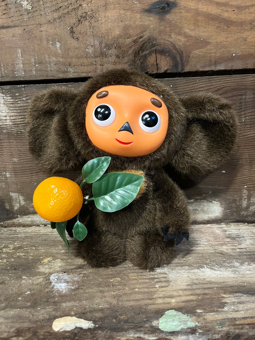 Vintage Early 2000s Singing Cheburashka Plush Doll - Etsy