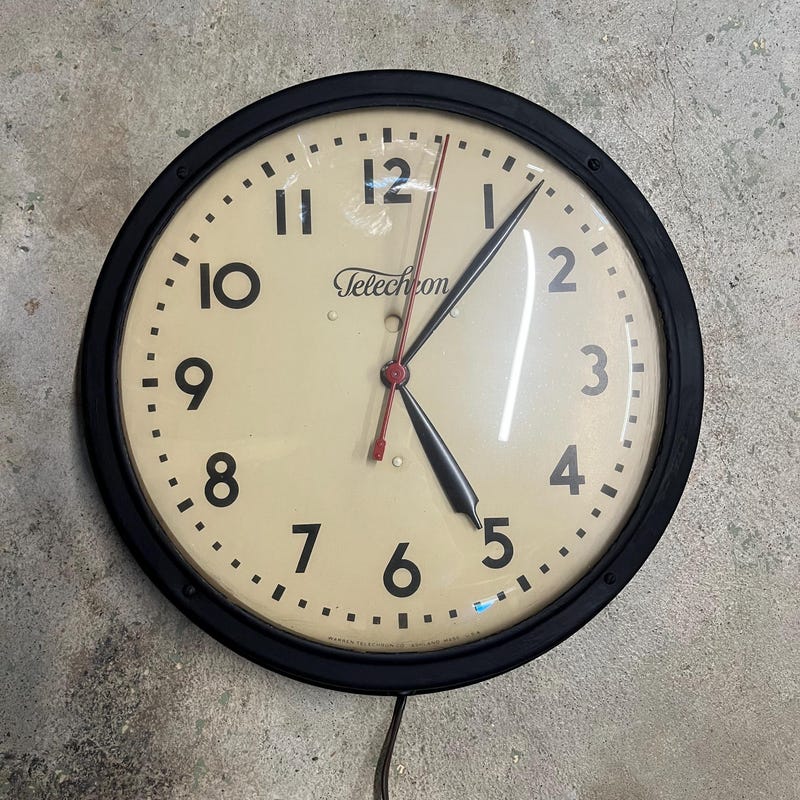 1950s Clock - Etsy