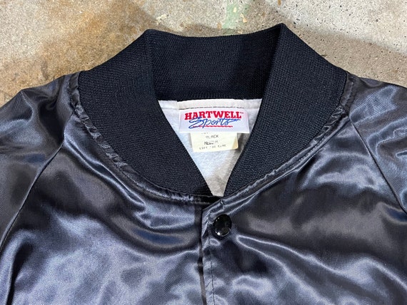 Incredible Rare Grease Satin Button Down Bomber Jacke… - Gem