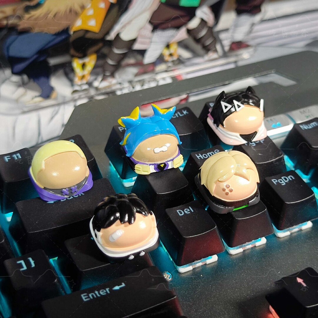 Valorant Artisan Keycap Set Artisan Keycap Cute Artisan Keycap for ...