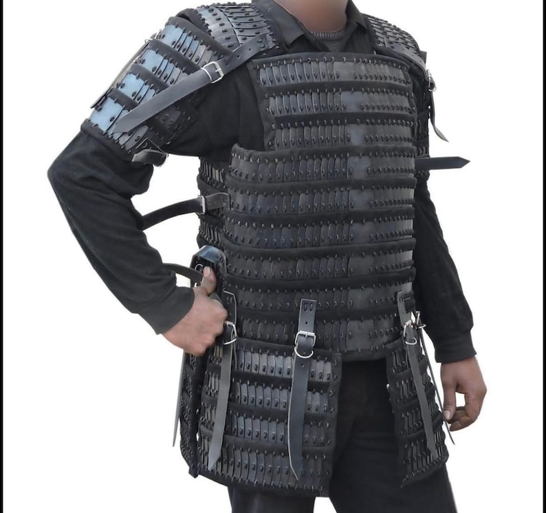 Lamellar Armor 20 Gauge Steel : Viking Scale Armor With Tasset Plates ...