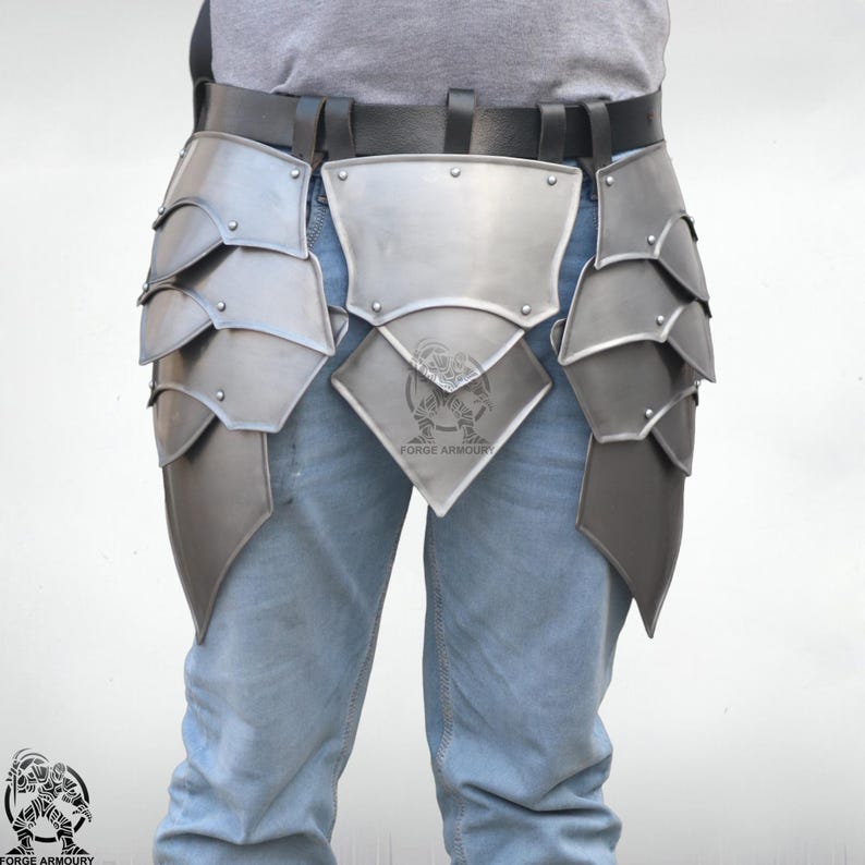 Handmade Medieval Tasset Belt Armor: LARP Warrior Costume - Etsy