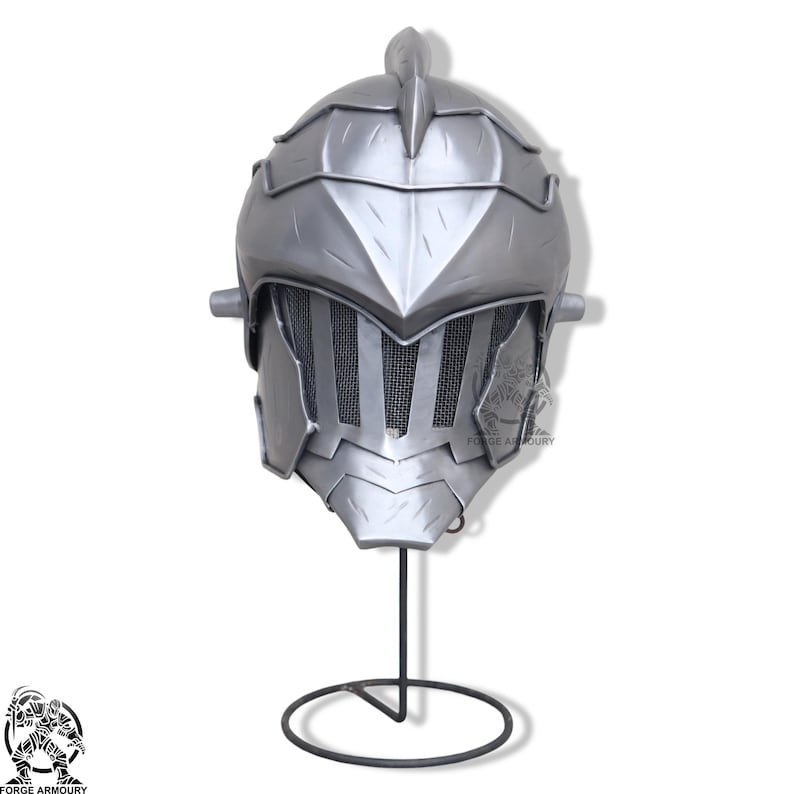 Forge Armoury Anime Goblin Slayer Helmet FRP Full Mask Adult Halloween ...