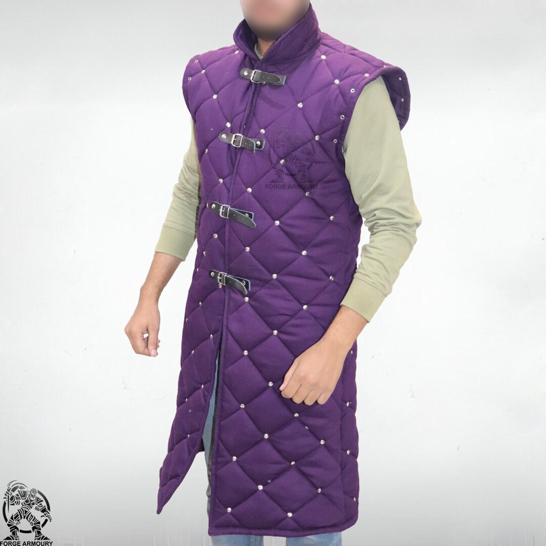 Forge Armoury Free Tailoring Medieval Gambeson With Crusader Design ...