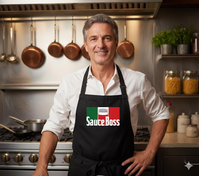 Italian Themed SVG/PNG Bundle for Aprons Ort-shirts (sauce Boss) - Etsy