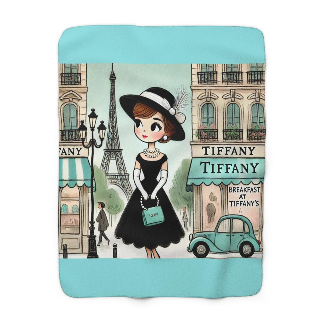 Audrey Hepburn Breakfast at Tiffany's Blanket, Throw Blanket, Classic ...