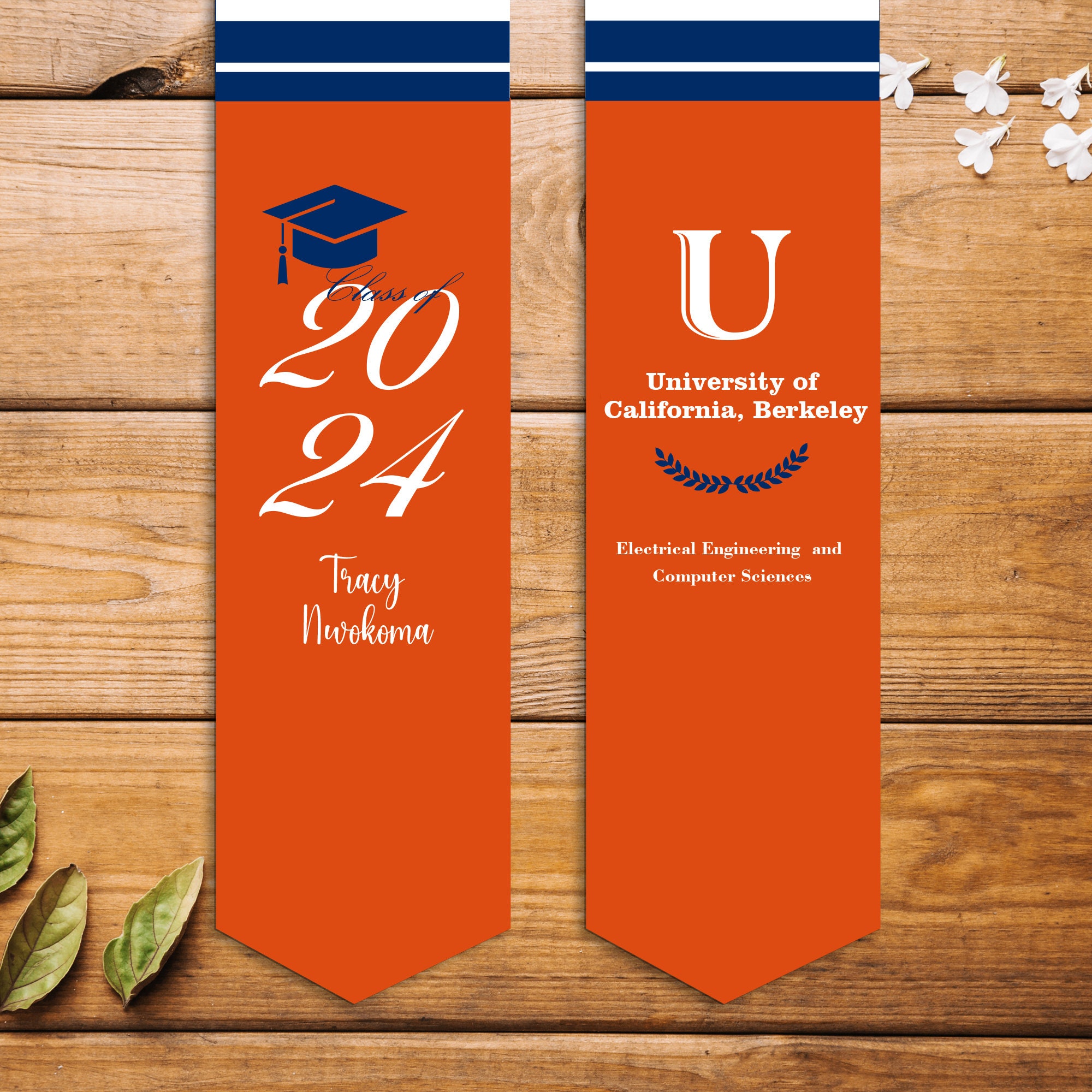 Personalized Graduation Stole,custom Graduation Sashes,grad Gift, Gift ...