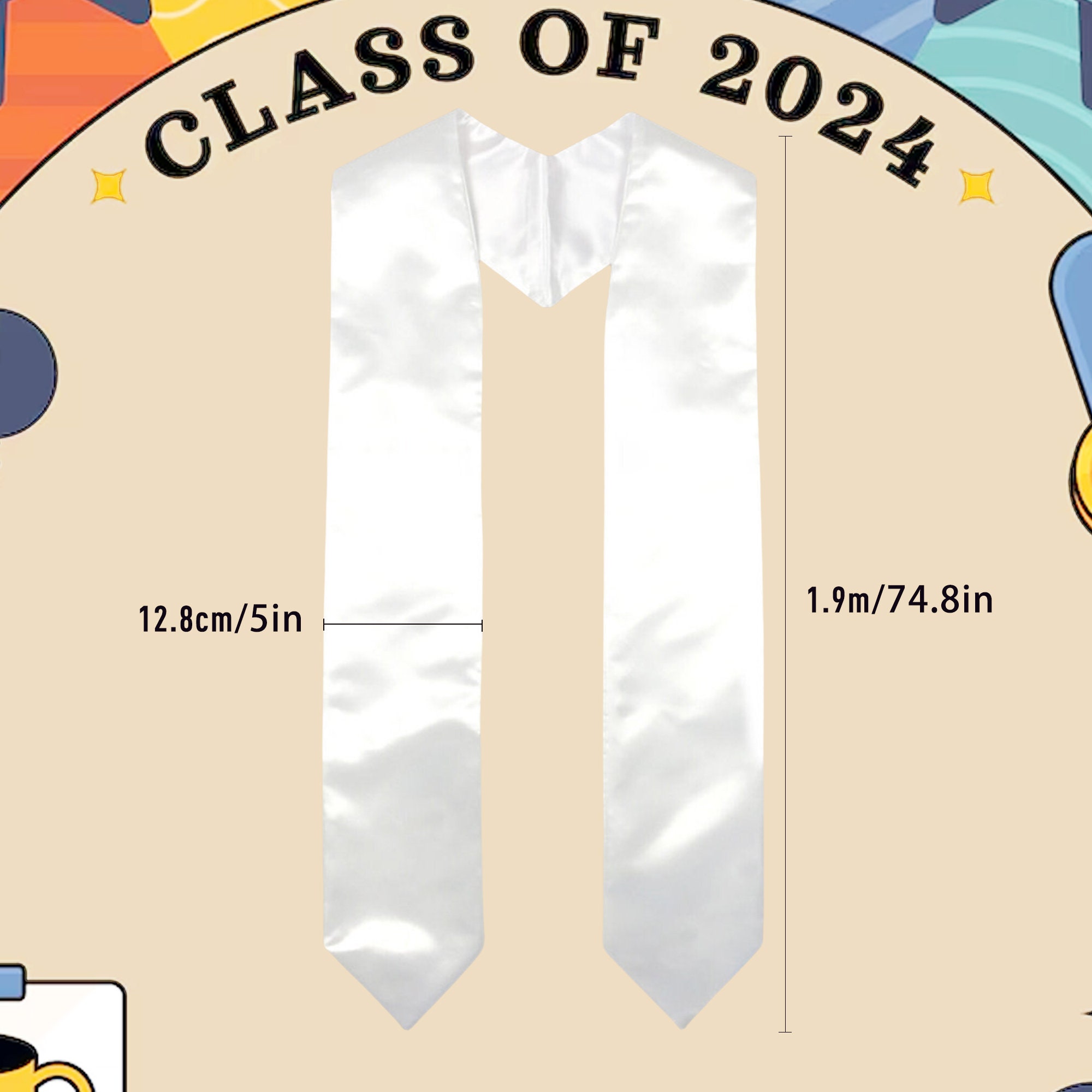 Personalized Graduation Stole,custom Graduation Sashes,grad Gift, Gift ...