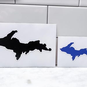 Upper Peninsula Sticker UP of Michigan Decal Yooper Sticker Upper ...