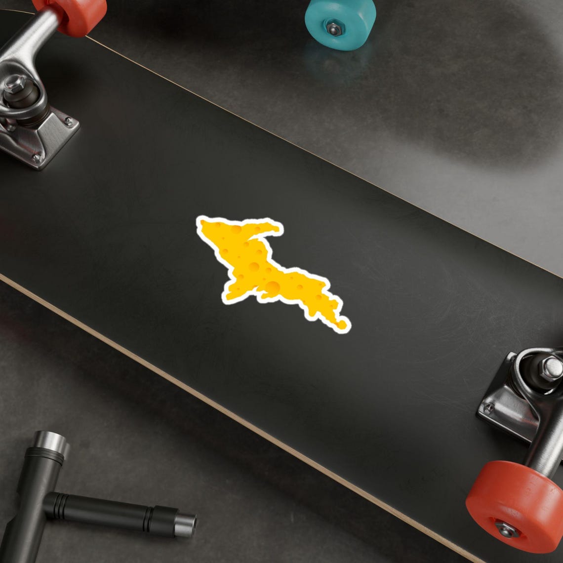 Upper Peninsula Cheesehead Vinyl Decal Green Bay Fan Sticker for Laptop ...