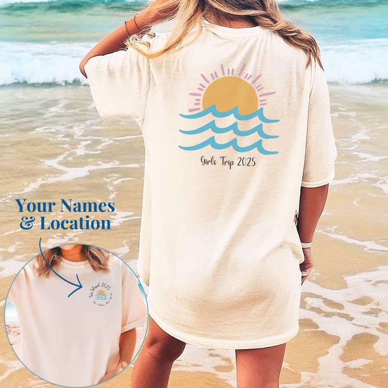 Girls Beach Trip Shirts - Etsy