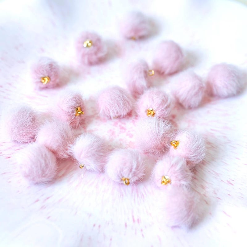 Pink Pom Puff - Etsy