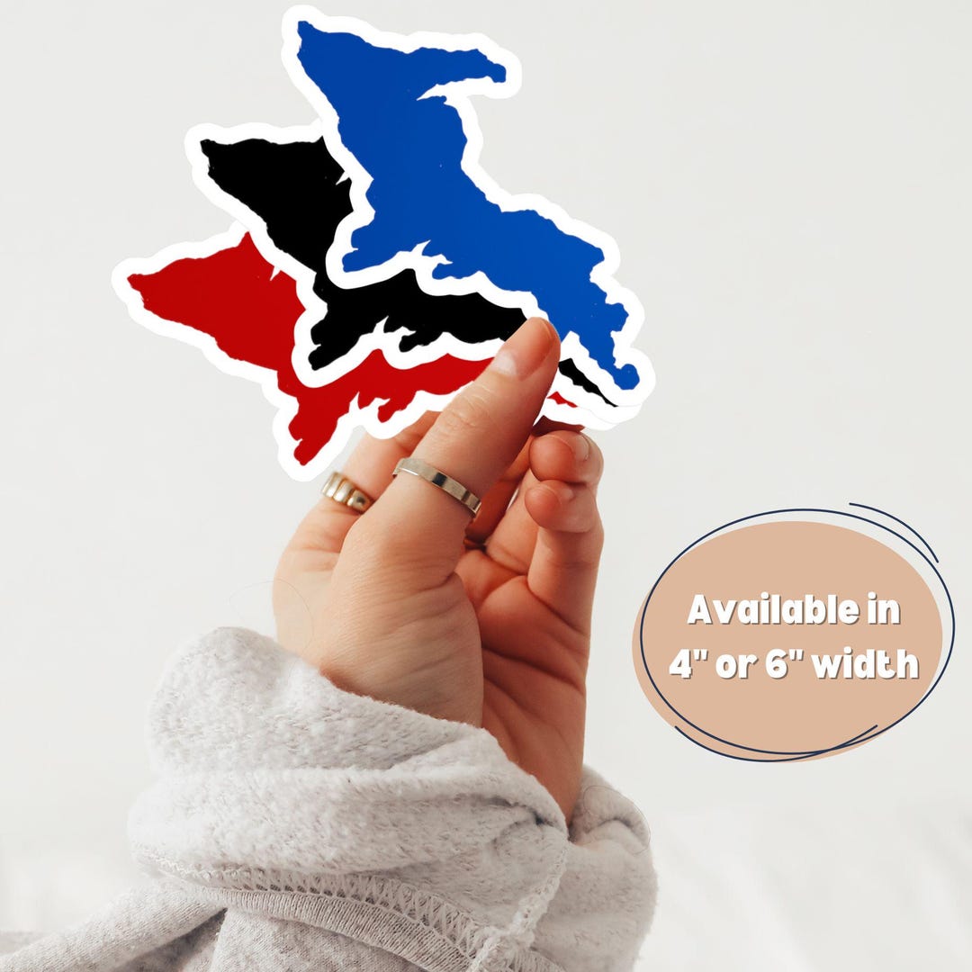 Upper Peninsula Sticker UP of Michigan Decal Yooper Sticker Upper ...