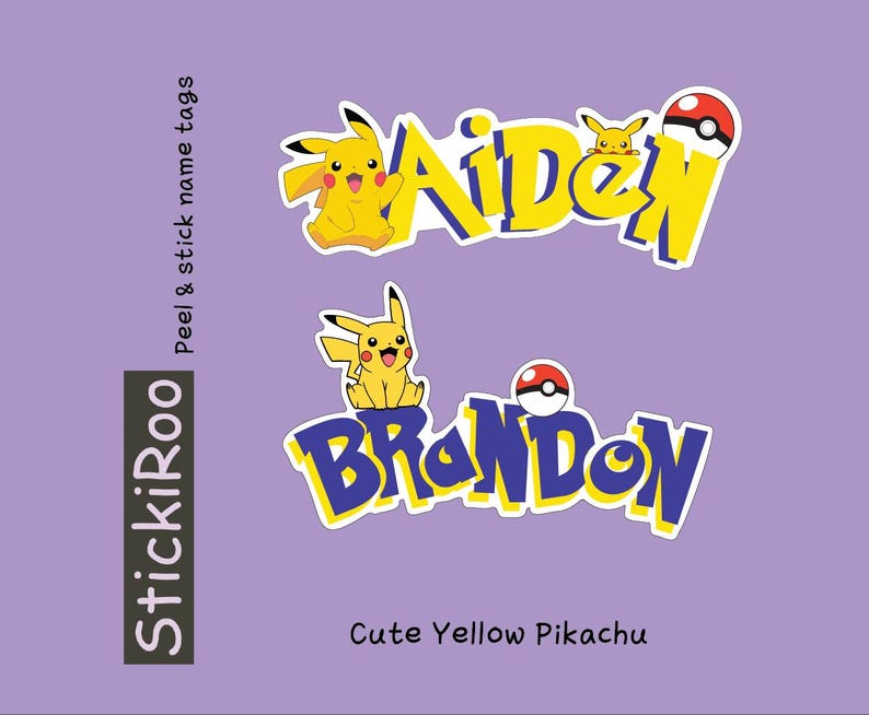 Cute Daycare Stickers - Cute Superhero Name Stickers - Cute Waterproof ...