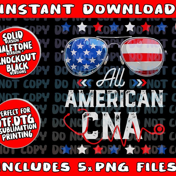 American Flag Cna - Etsy