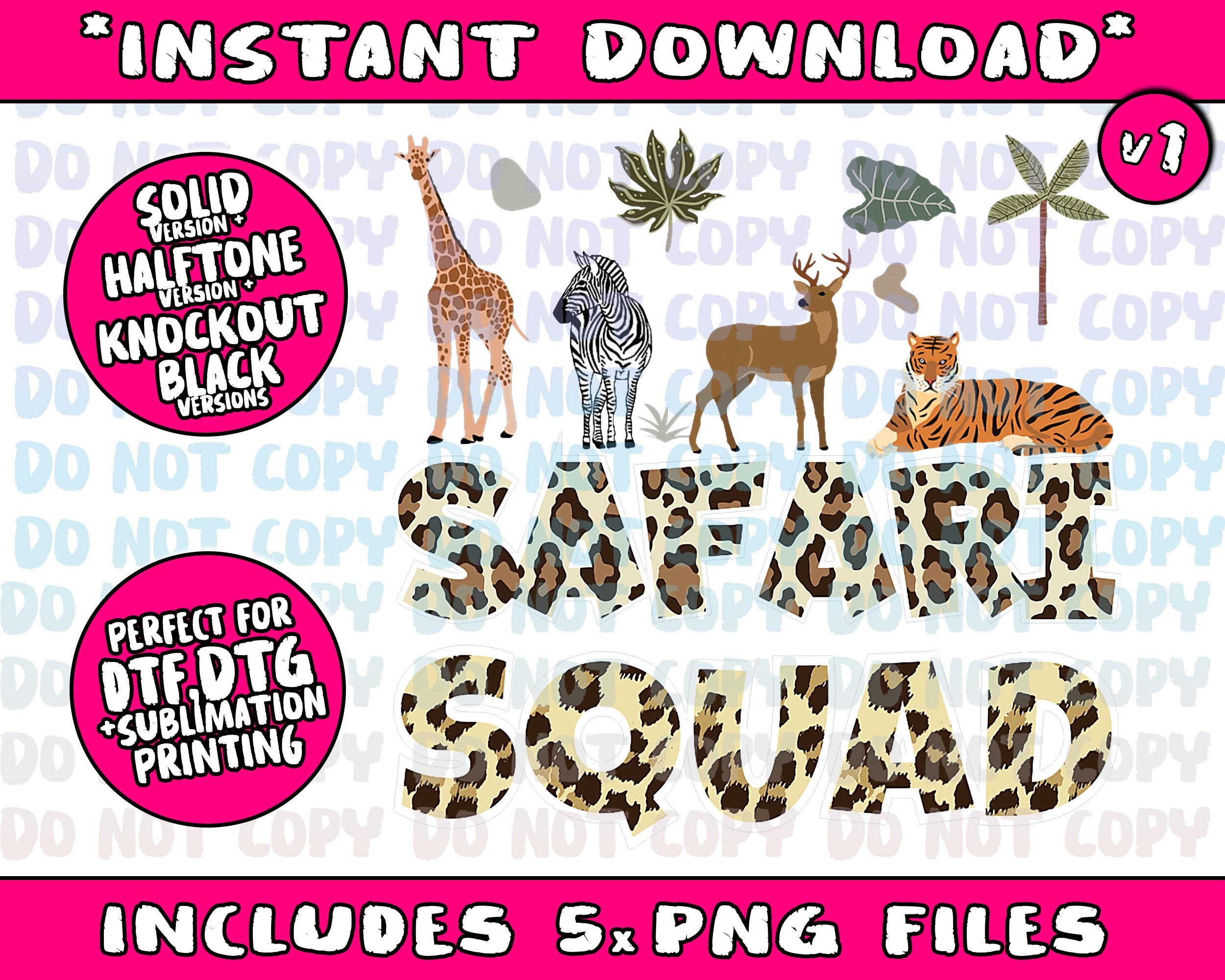 African Safari Squad Africa Safari Zoo Animal Costume Boy Png Bundle ...