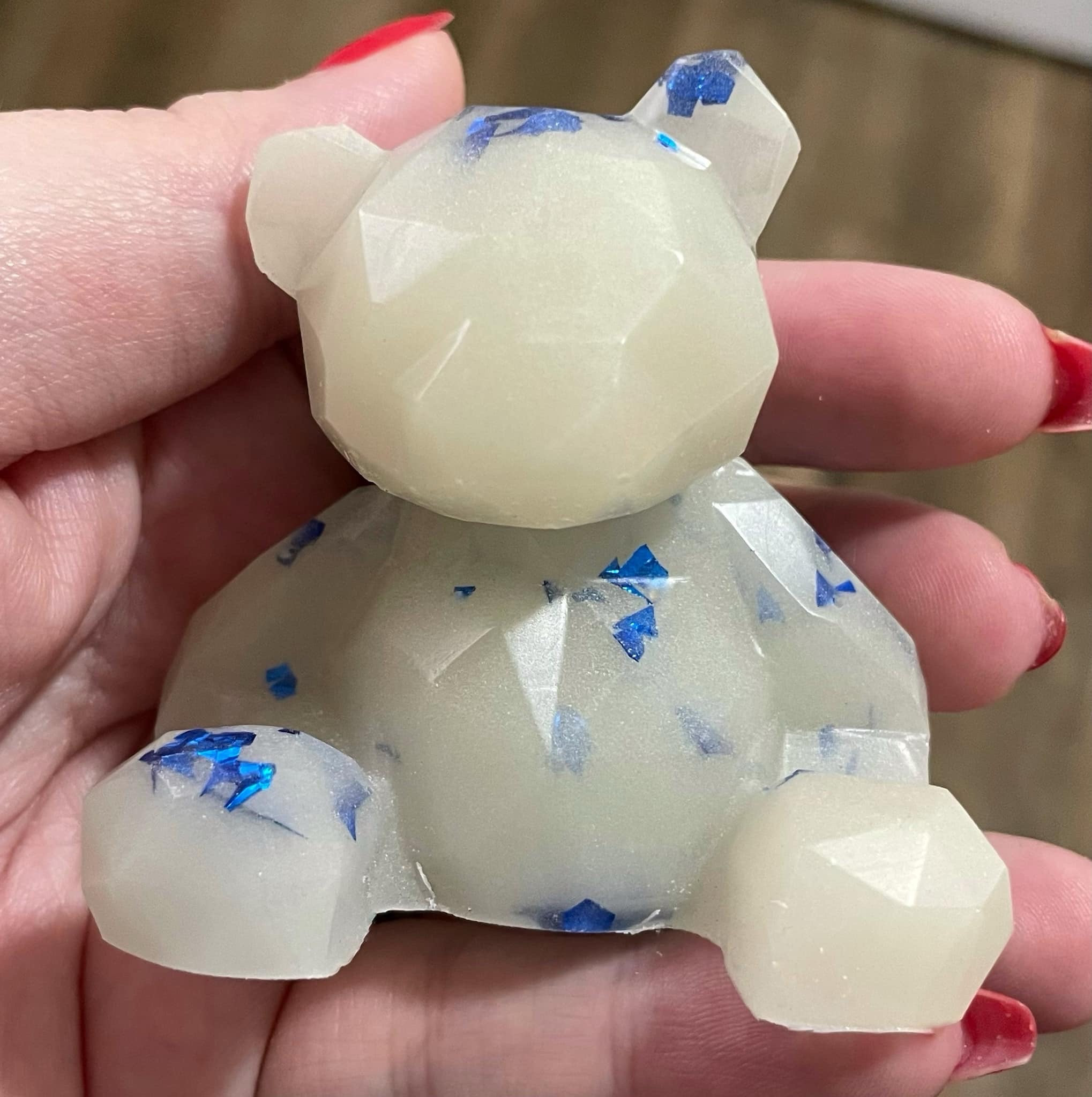 Bear Keepsake, Simulated Breast Milk Keepsake Read Description - Etsy