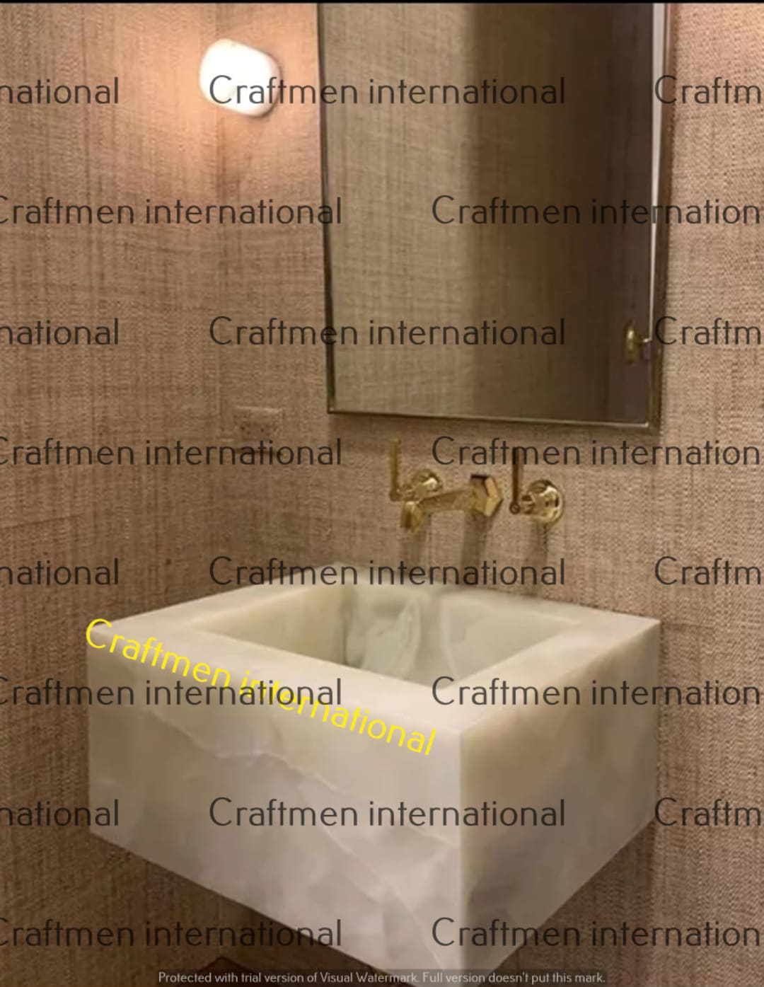 White Quartz Wash Basin / Sink Semi Precious Stones, Kitchen Sink ...