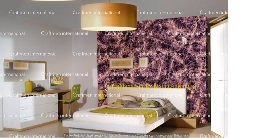 Purple Wall Panel, Handmade Wall Panel, Wall Art Panel, Home Decor ...