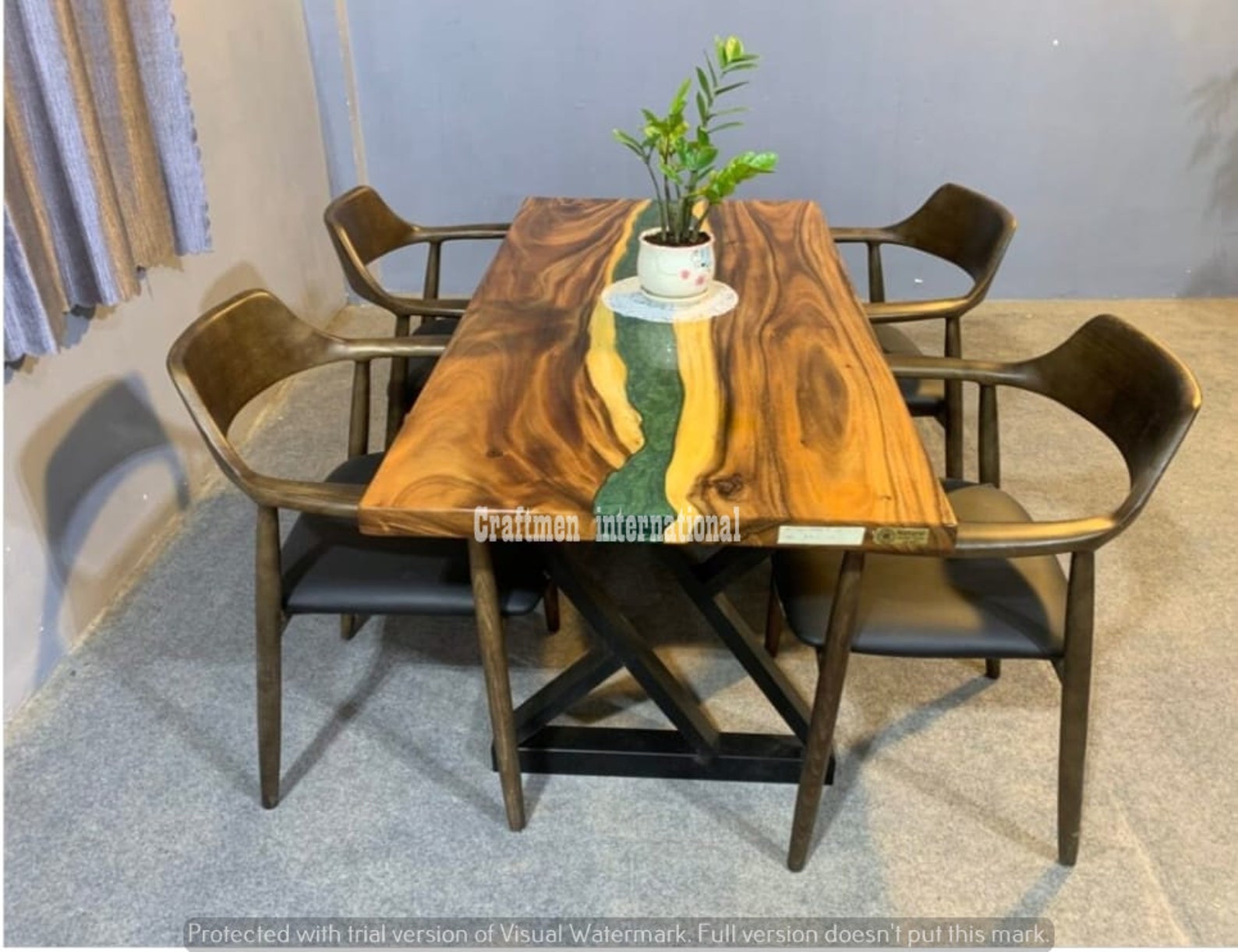 Green River Table Top, Made to Order Table, Home Decor Furniture ...