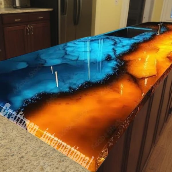 Epoxy Bar Top - Etsy