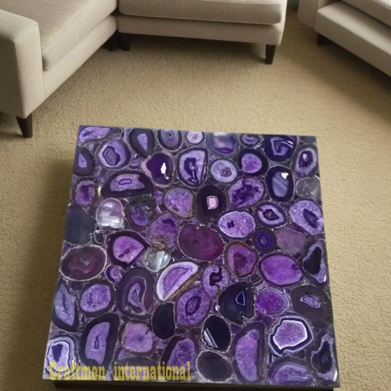 Agate End Table - Etsy