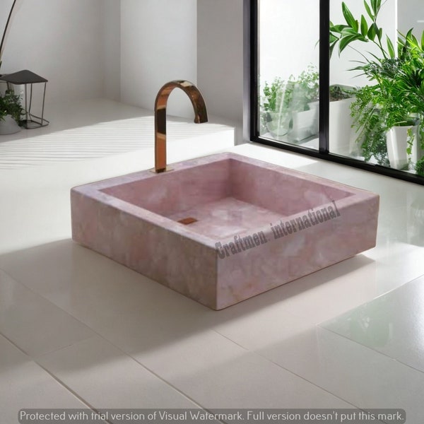 Rose Quartz Sink - Etsy