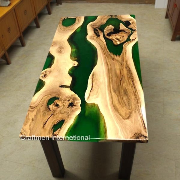 Blue Ocean Wave Table Top, Home Decor Furniture, Dining Table Top ...