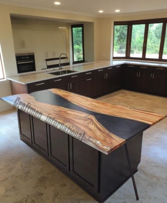 Live Edge Concrete Countertops