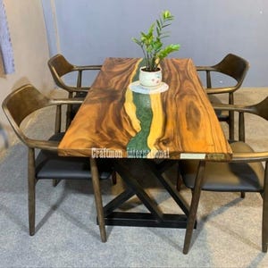 Green River Table Top, Made to Order Table, Home Decor Furniture ...