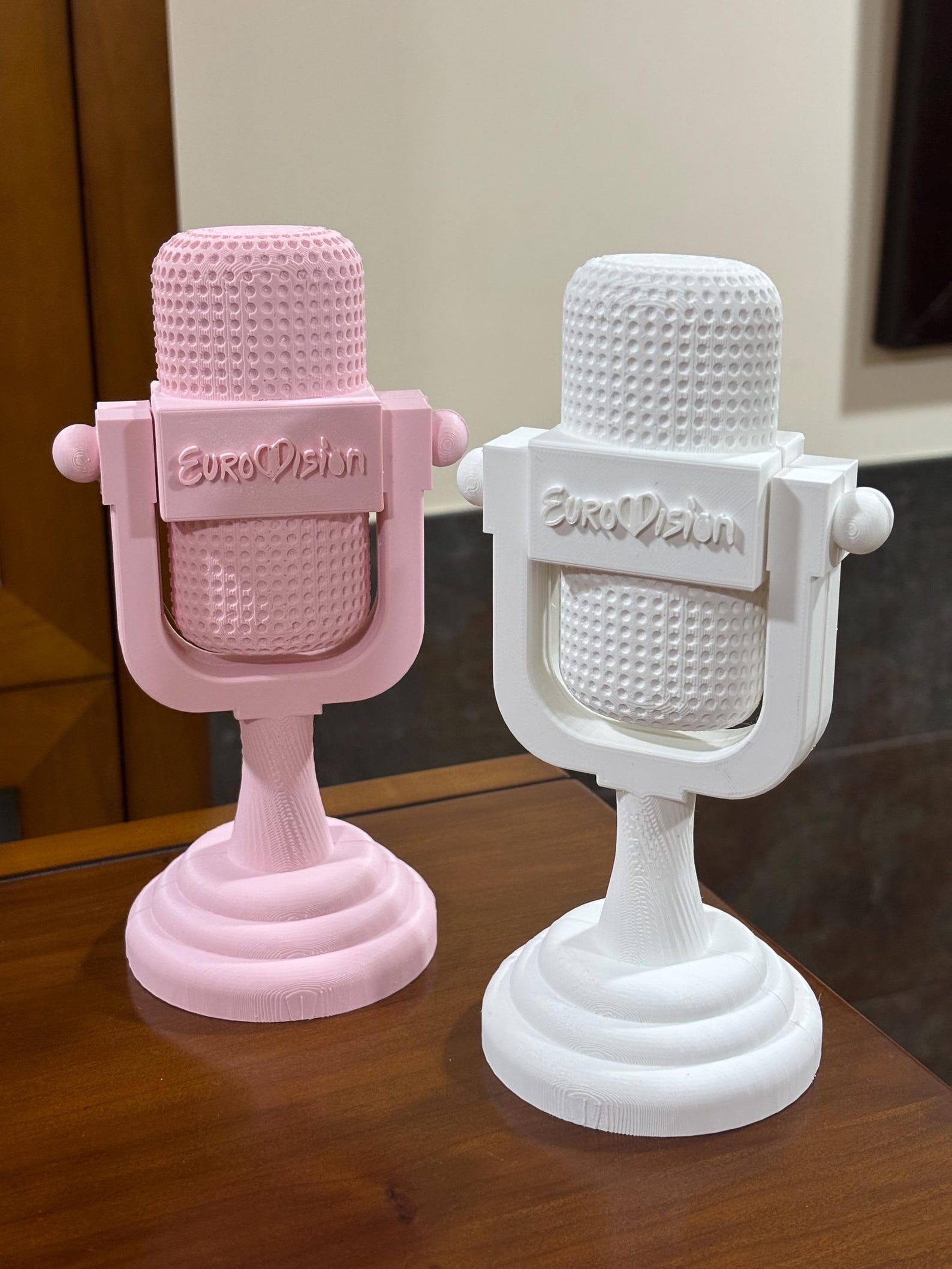 Eurovision Microphone Trophy – Decoration and Gift - Etsy