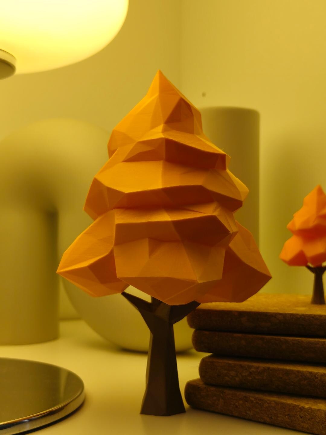 Low Poly Autumn Tree – Modern Tree for Home & Office Décor | Unique ...