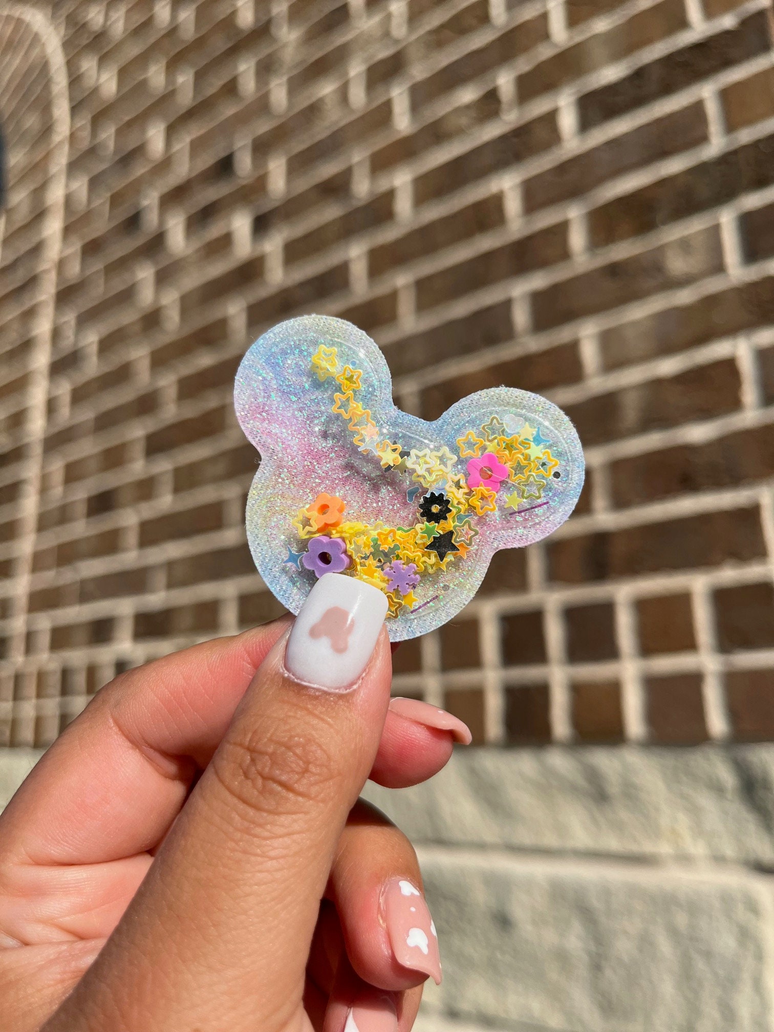 Disney Patch Sequence Mickey Head Patch Backpack Decoration - Etsy