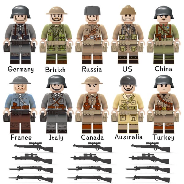 Ww2 Legos Minifigures - Etsy